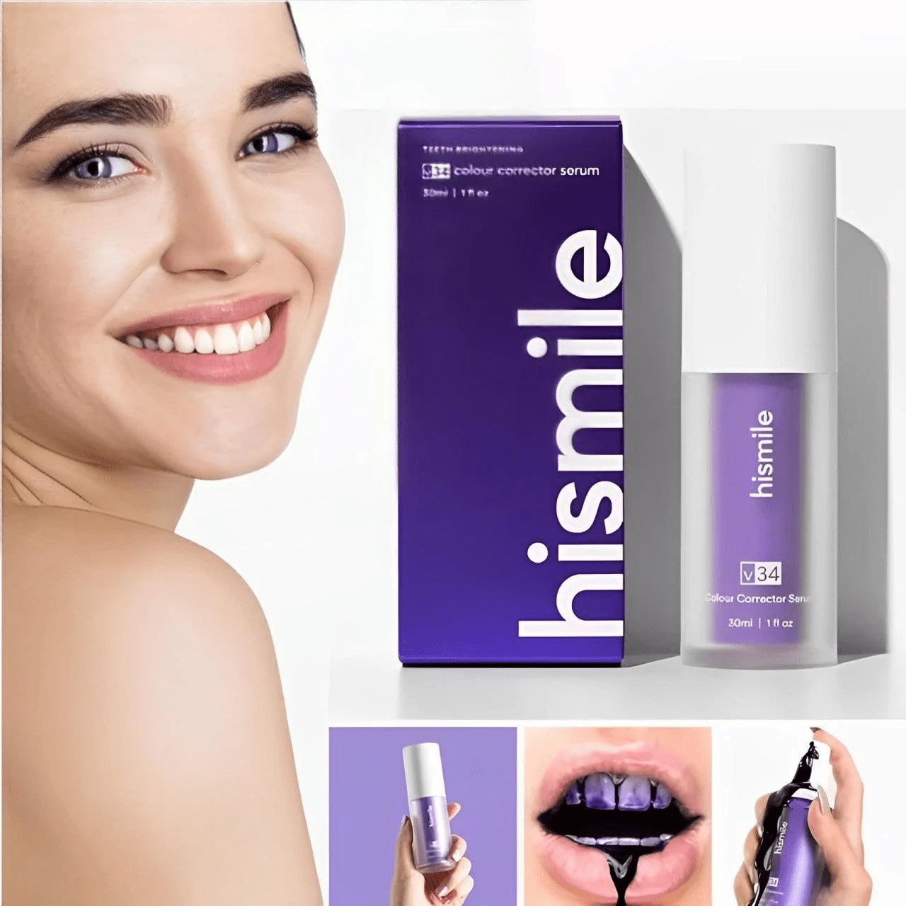 HiSmile Teeth Whitening Serum - Techy.pk